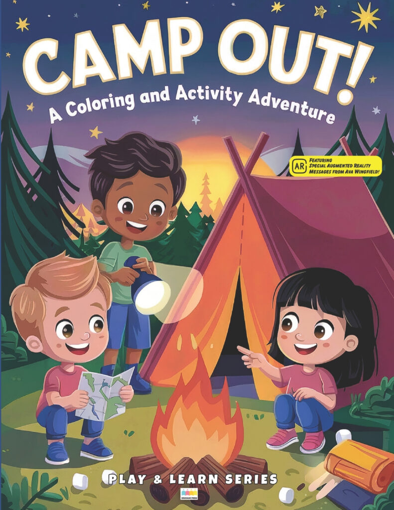 Camp Out! Coloring and Activity Adventure Book for Kids